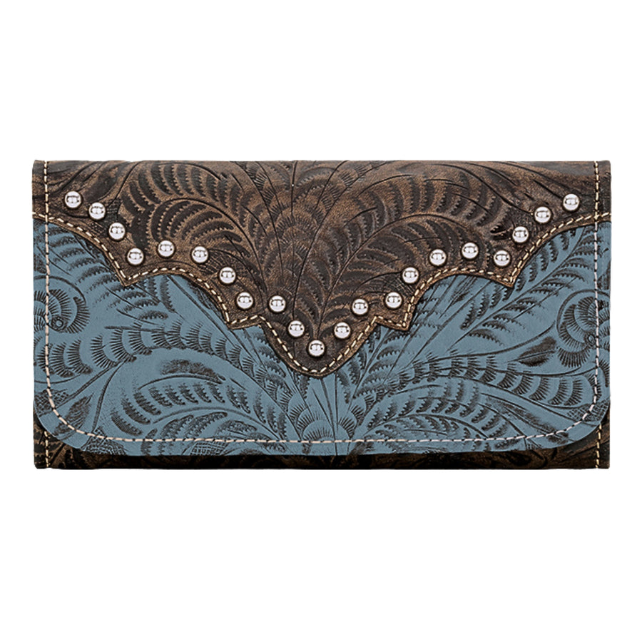 Ladies Wallets | American West Women’s Leather Wallets – Tagged "Tri ...