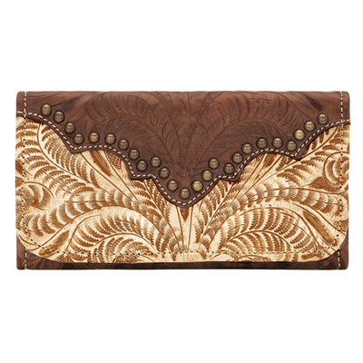 Ladies Wallets | American West Women’s Leather Wallets – Tagged "Tri ...